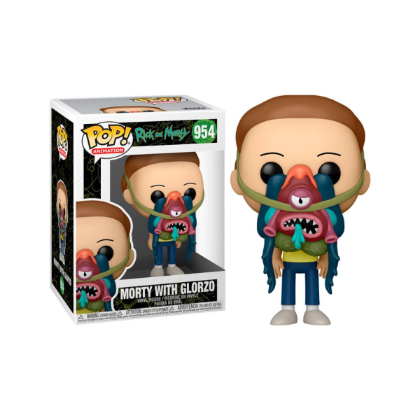 Funko – Pop: Rick and Morty – Morty With Glorzo (954) – Nitro Shop
