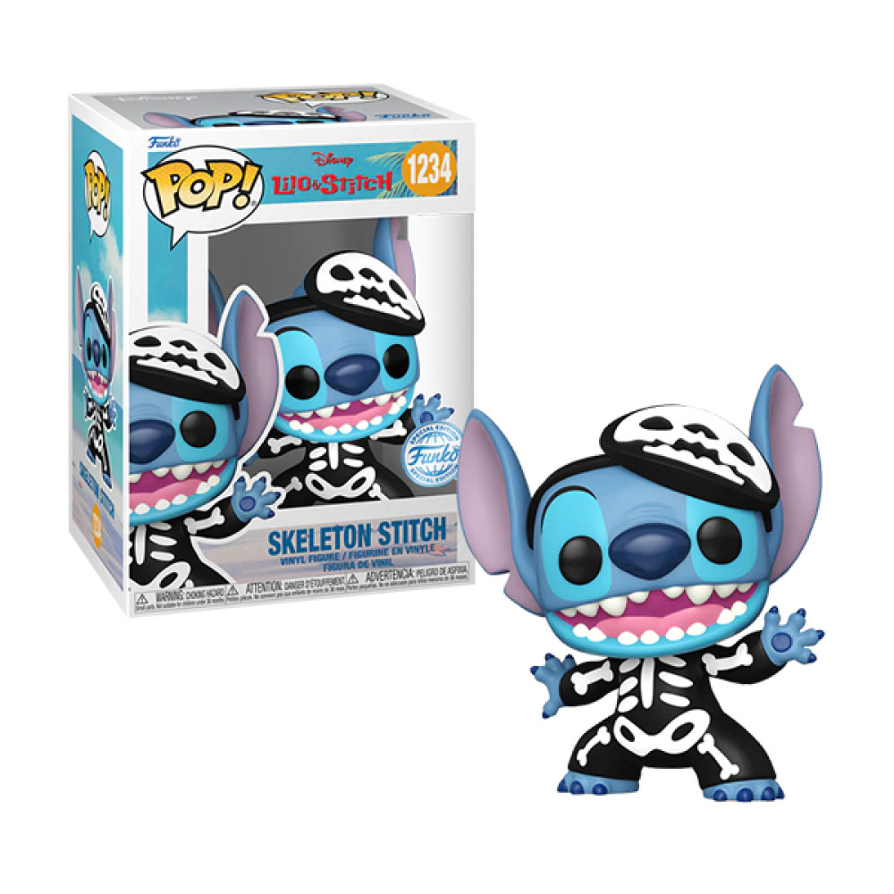 Funko – Pop: Disney Lilo & Stich – Skeleton Stich (1234) – Nitro Shop