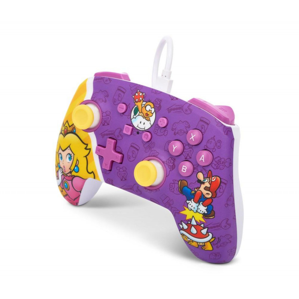 PowerA – Enhanced Wired Controller – Princess Peach Battle NSW – Nitro Shop