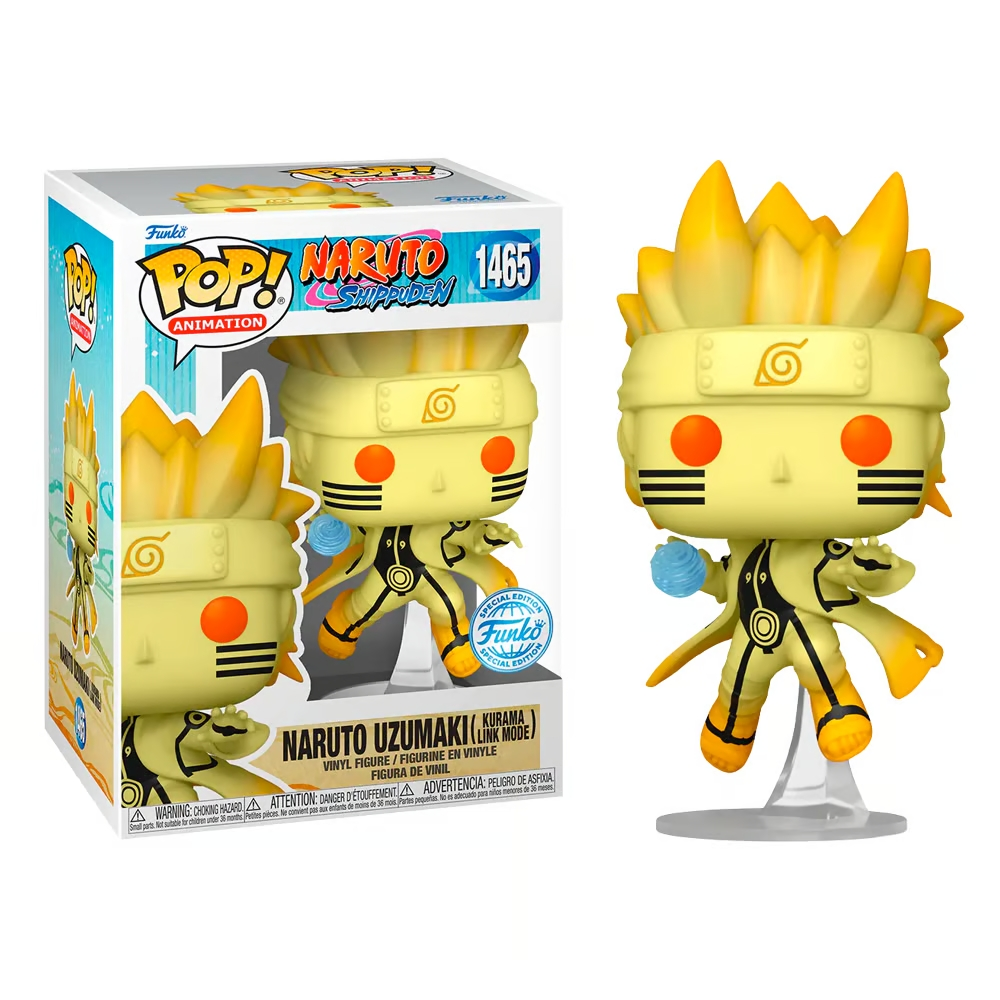 Funko – Naruto Shippuden-Naruto Uzumaki (Kurama Link Mode) (1465 ...