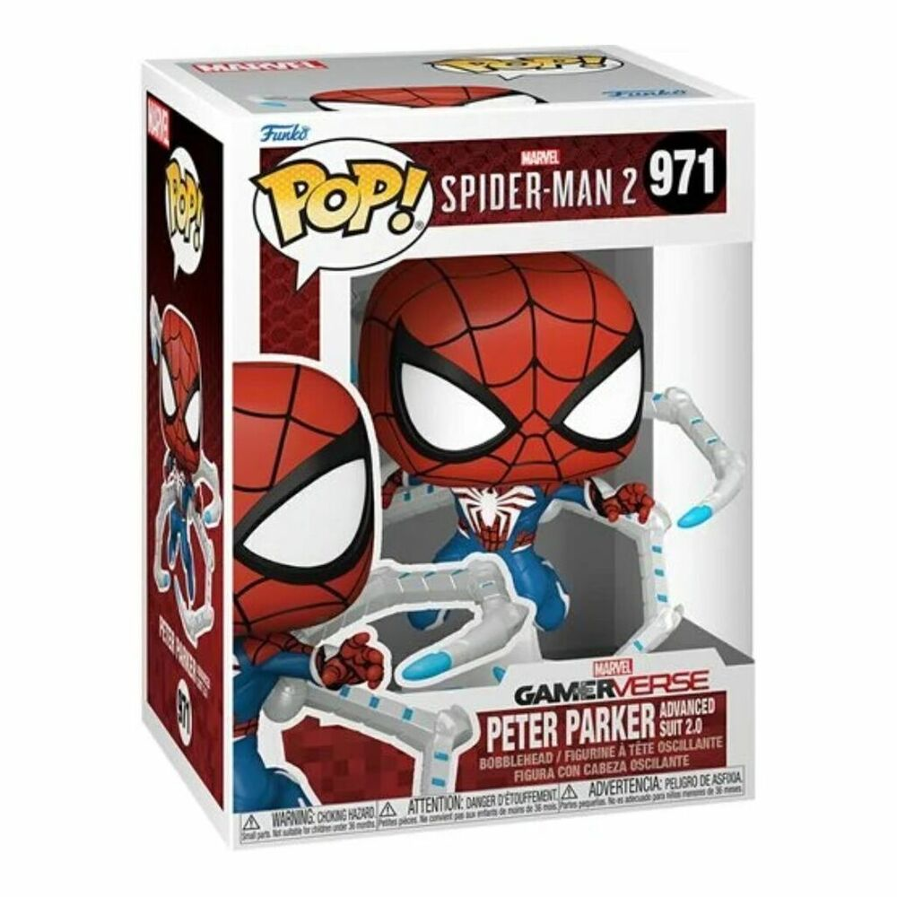 Funko – Spiderman 2 – Peter Parker (Advanced Suit 2.0)(971) – Nitro Shop