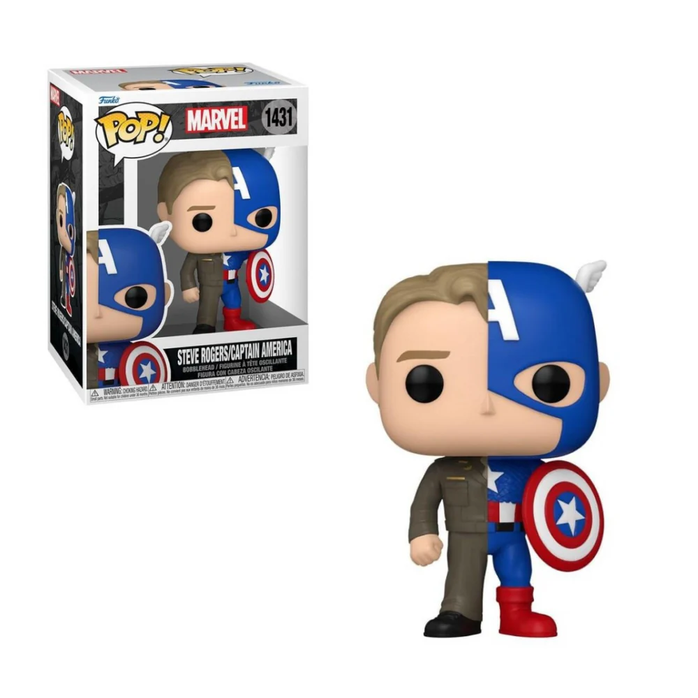 Funko – Marvel- Steve Rogers/ Captain America (1431) – Nitro Shop